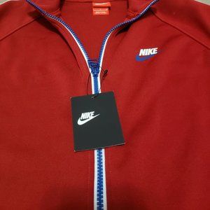 Nike | Jackets & Coats | Mens Nike Sportswear Taped Poly Track Jacket ...